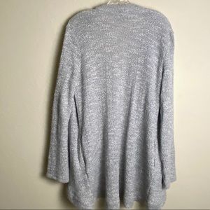 Splendid | Sweaters | Splendid Silver Metallic Open Front Cardigan ...